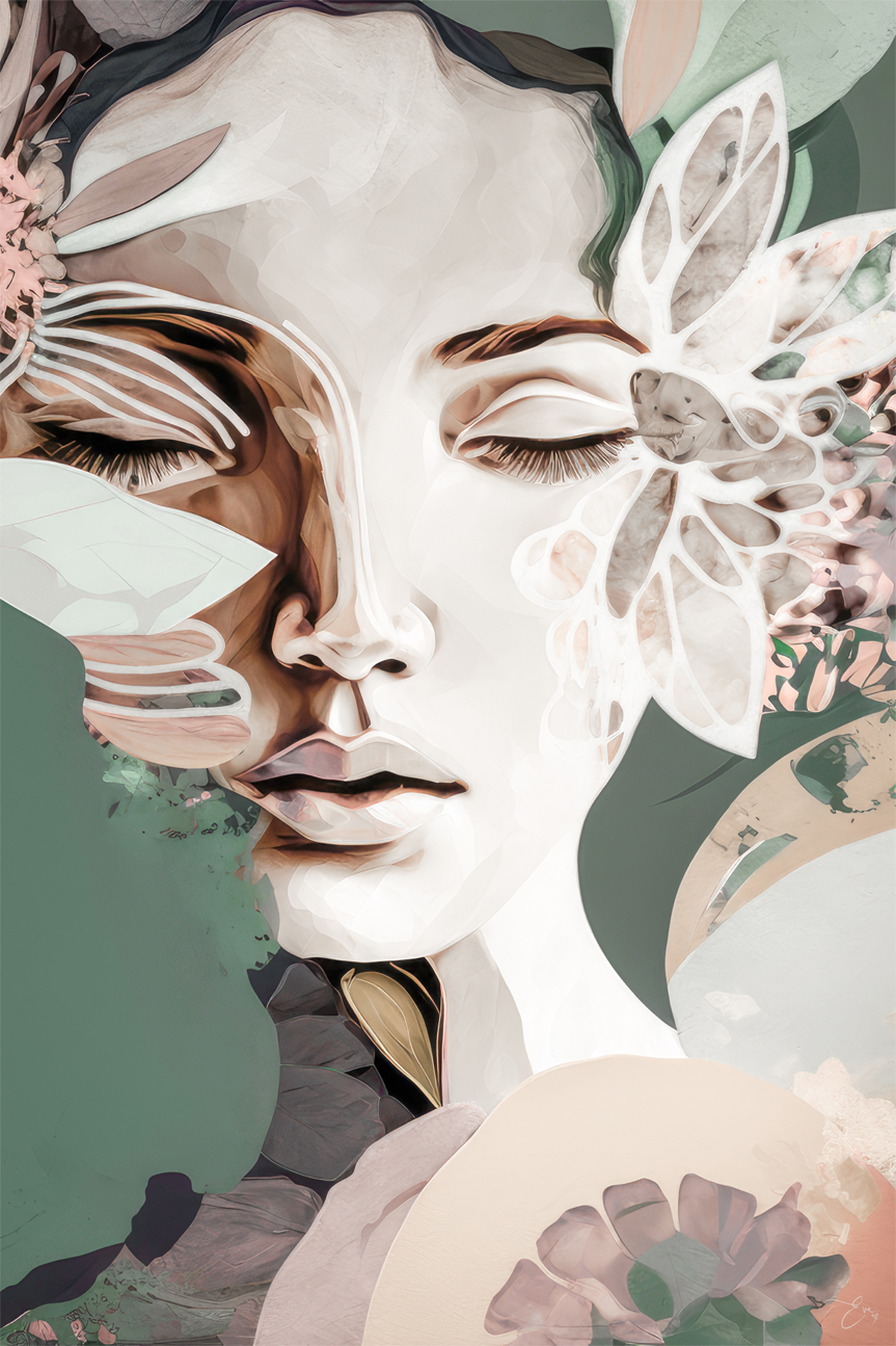 Daphne , By Bella Eve |Wall Art Print Framed Canvas Poster