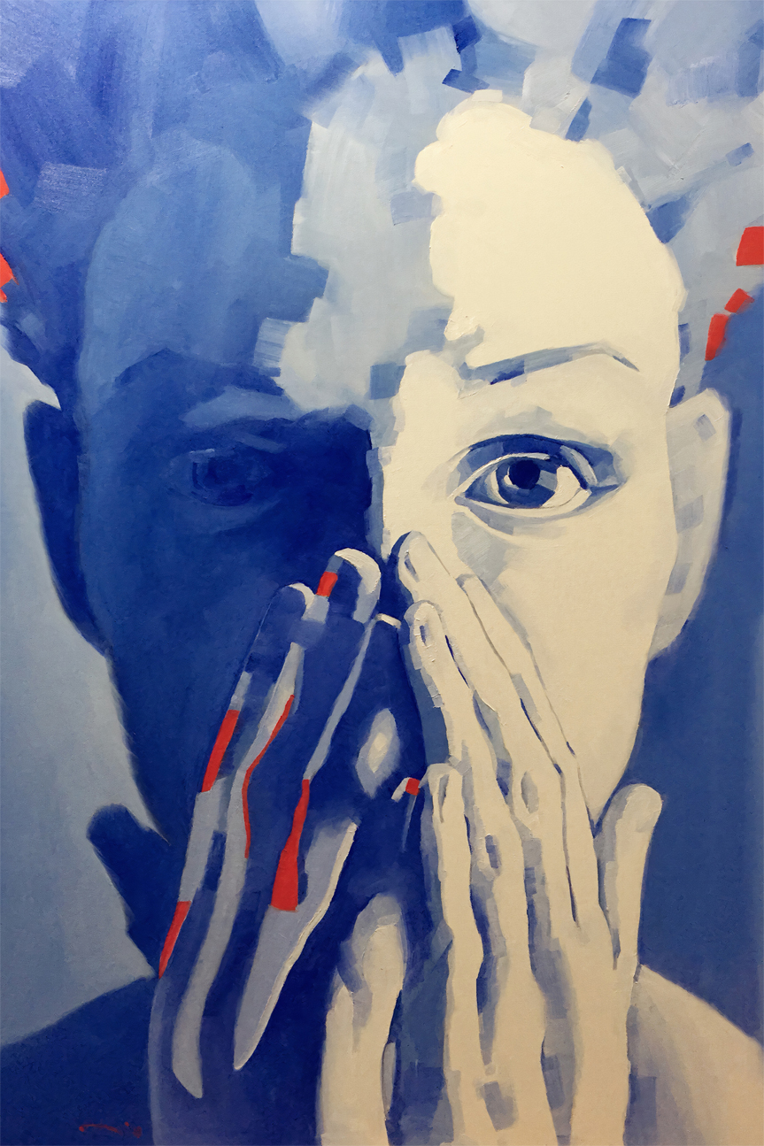 Night Version , By Li Lee-Archer |Wall Art Print Framed Canvas Poster – Gioia Wall Art