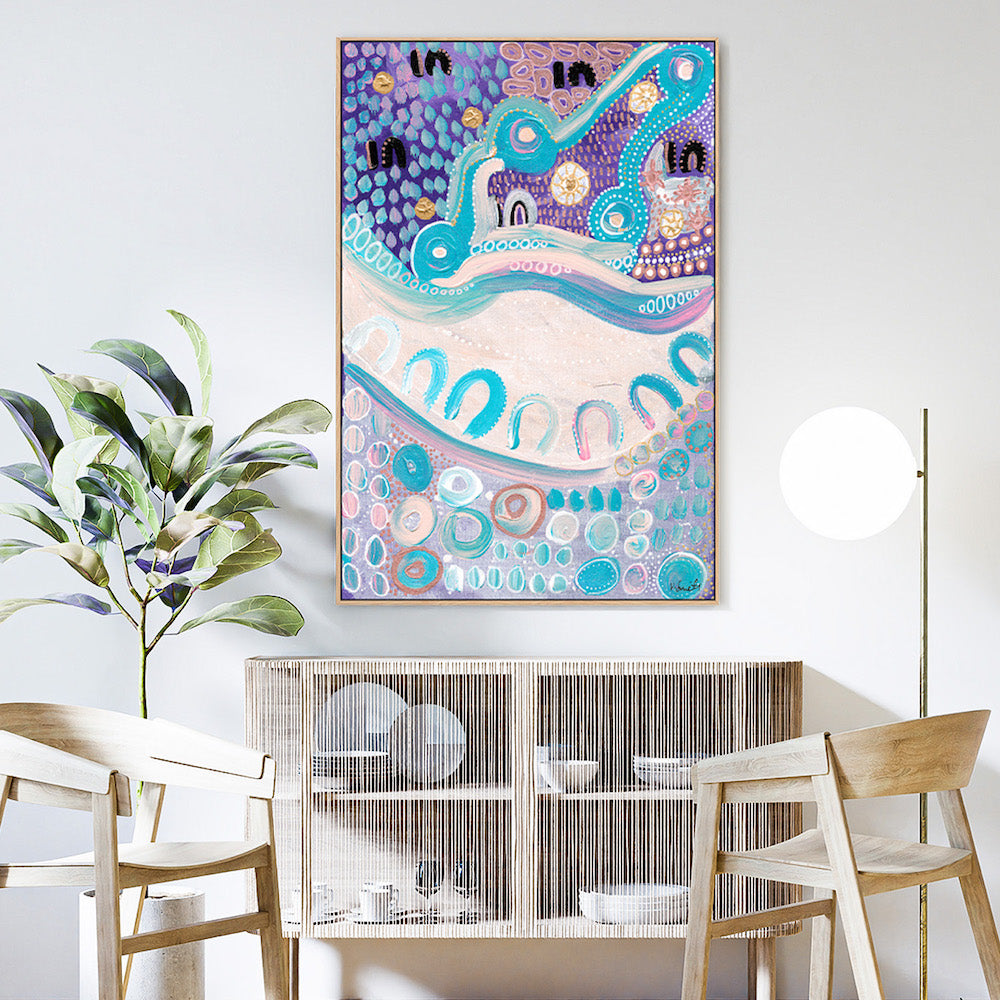 Valerie Smith Indigenous Art Prints Australia | Gioia Wall Art
