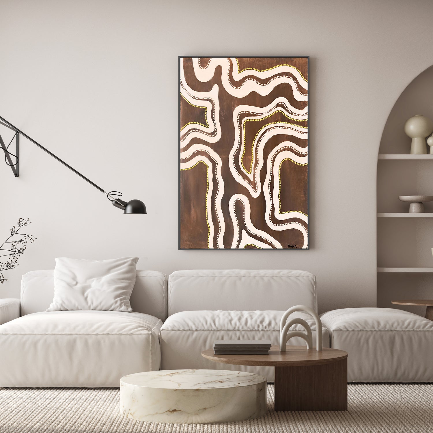 Bilura Watu Indigenous Art Prints Australia | Gioia Wall Art