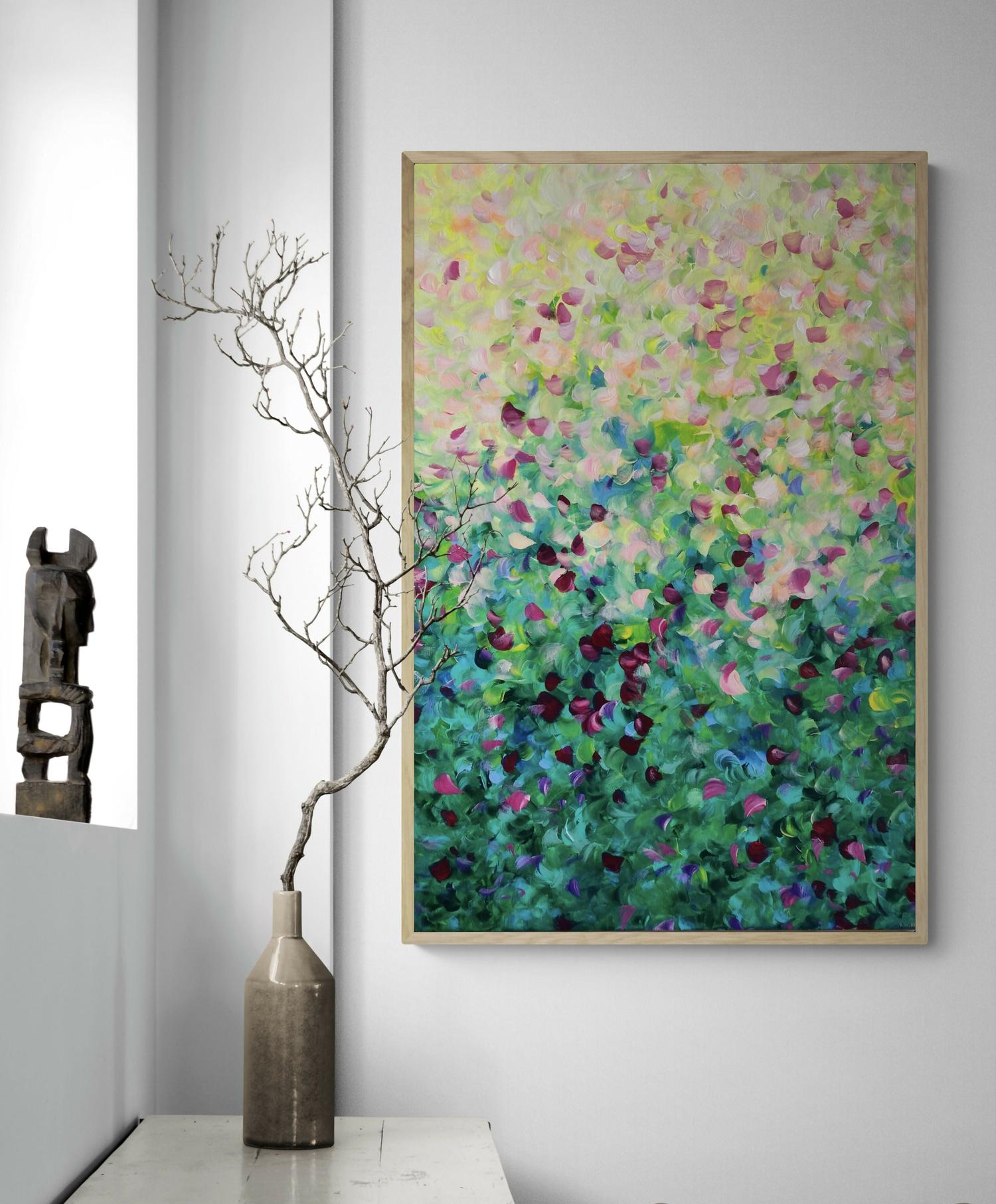 Spring Joy, Original Hand-Painted Canvas By Katherine Spiller
