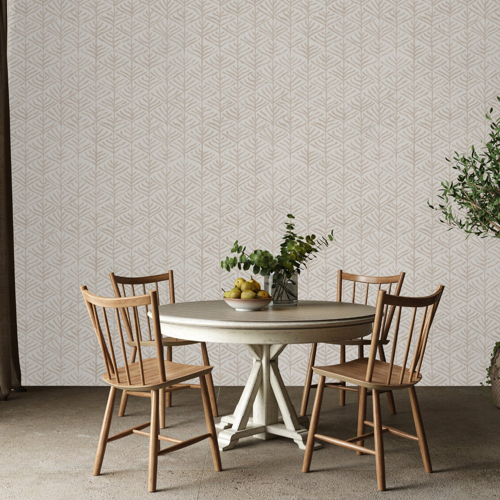 Coral Sea Beige, Wallpaper Eco-friendly Peel & Stick removable