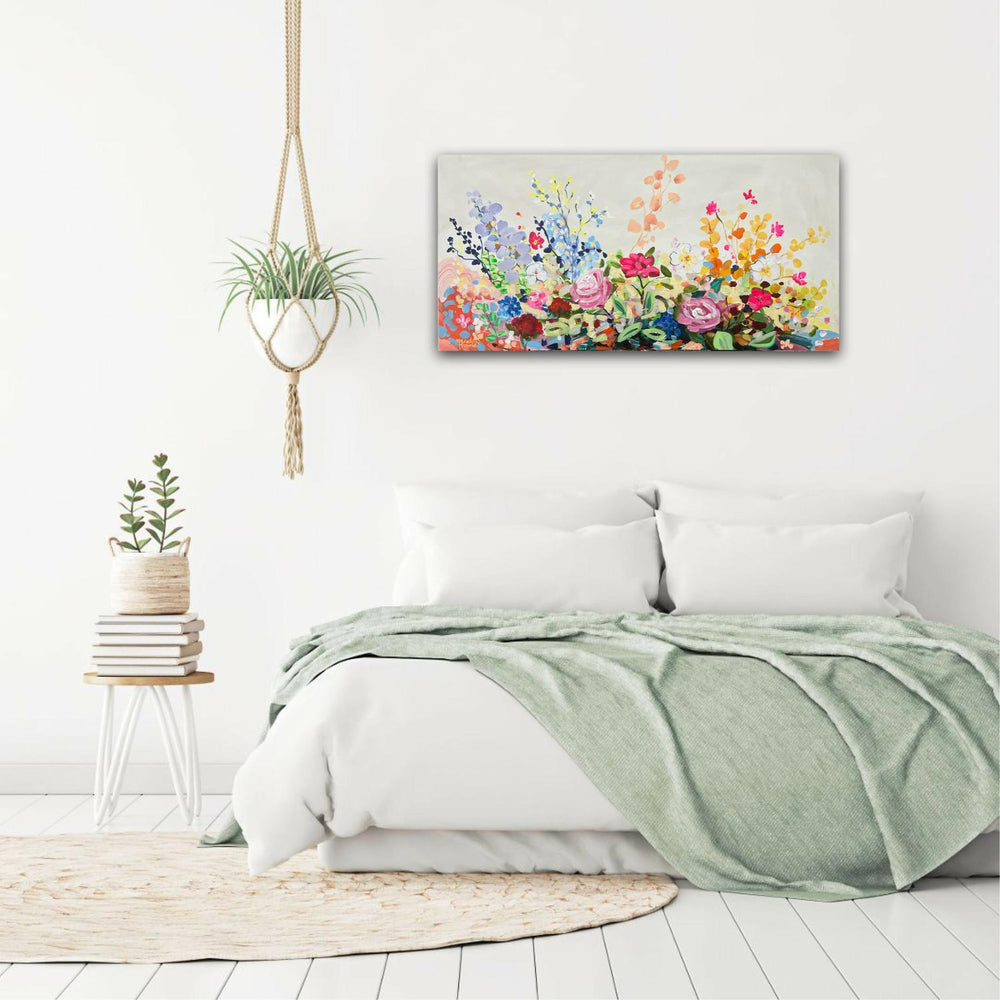 Rose a Day Vintage. Original hand-painted artwork by Meredith Howse.