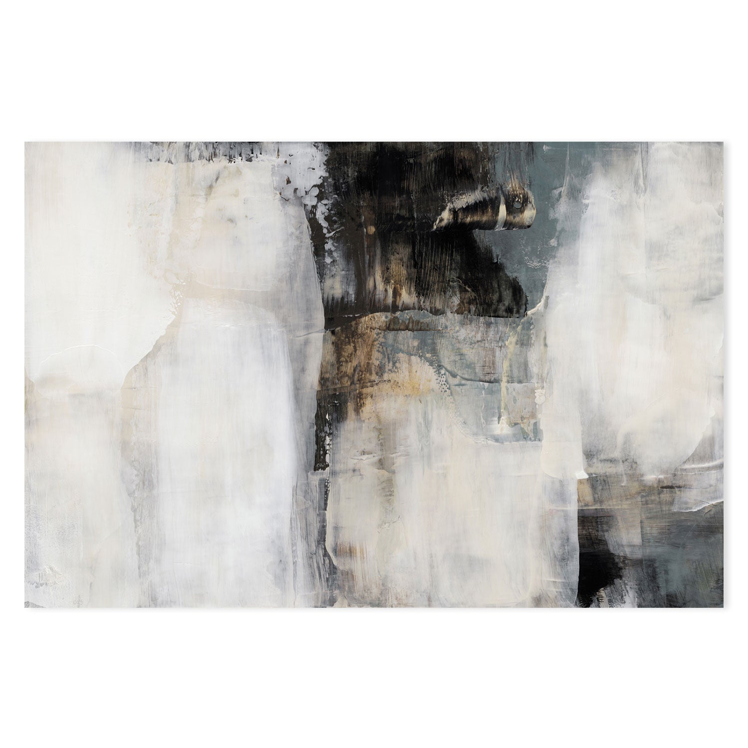 Canvas Painting, Fading , Hand-Painted Canvas, Framed Hand-painted