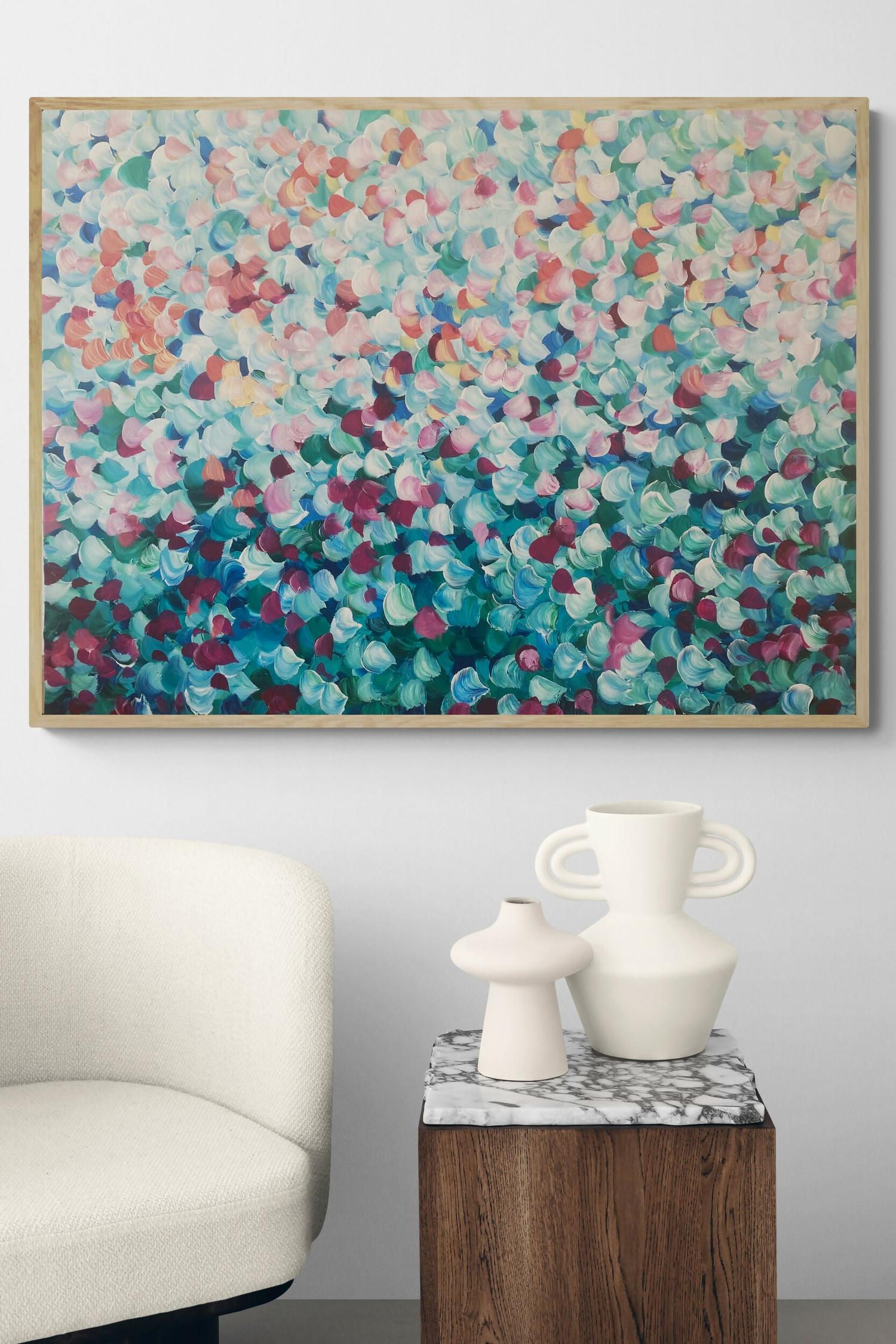 Whispers of Spring, Original Hand-Painted Canvas By Katherine Spiller