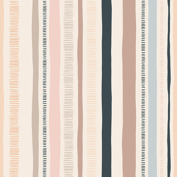 Stripe Scatter Wallpaper Eco-friendly Peel & Stick removable wallpaper