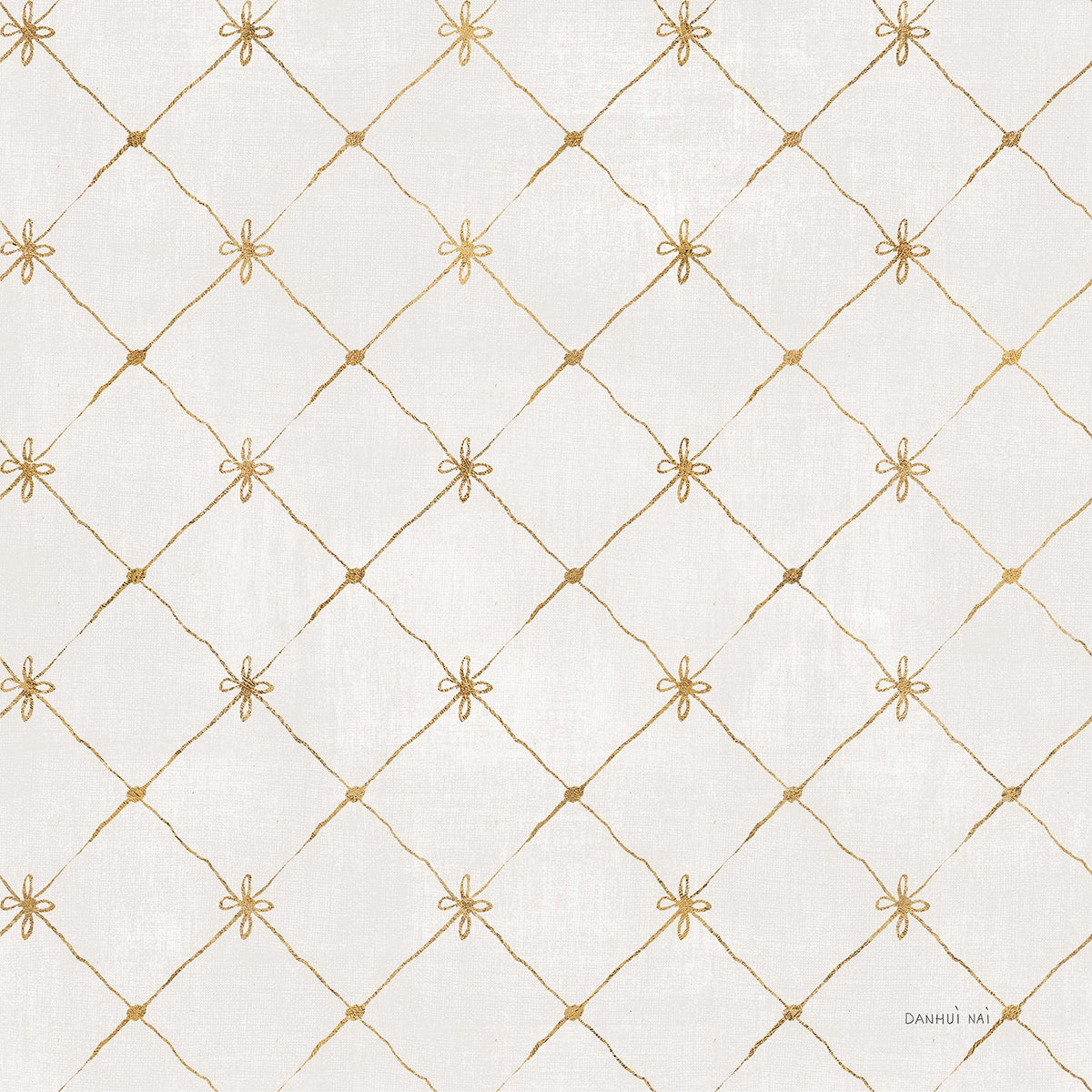 Textile Floral Pattern, Wallpaper Eco-friendly Peel & Stick removable