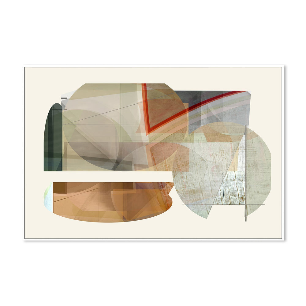 Texture Shapes , Style A, By Cartissi,Wall Art Canvas Print,