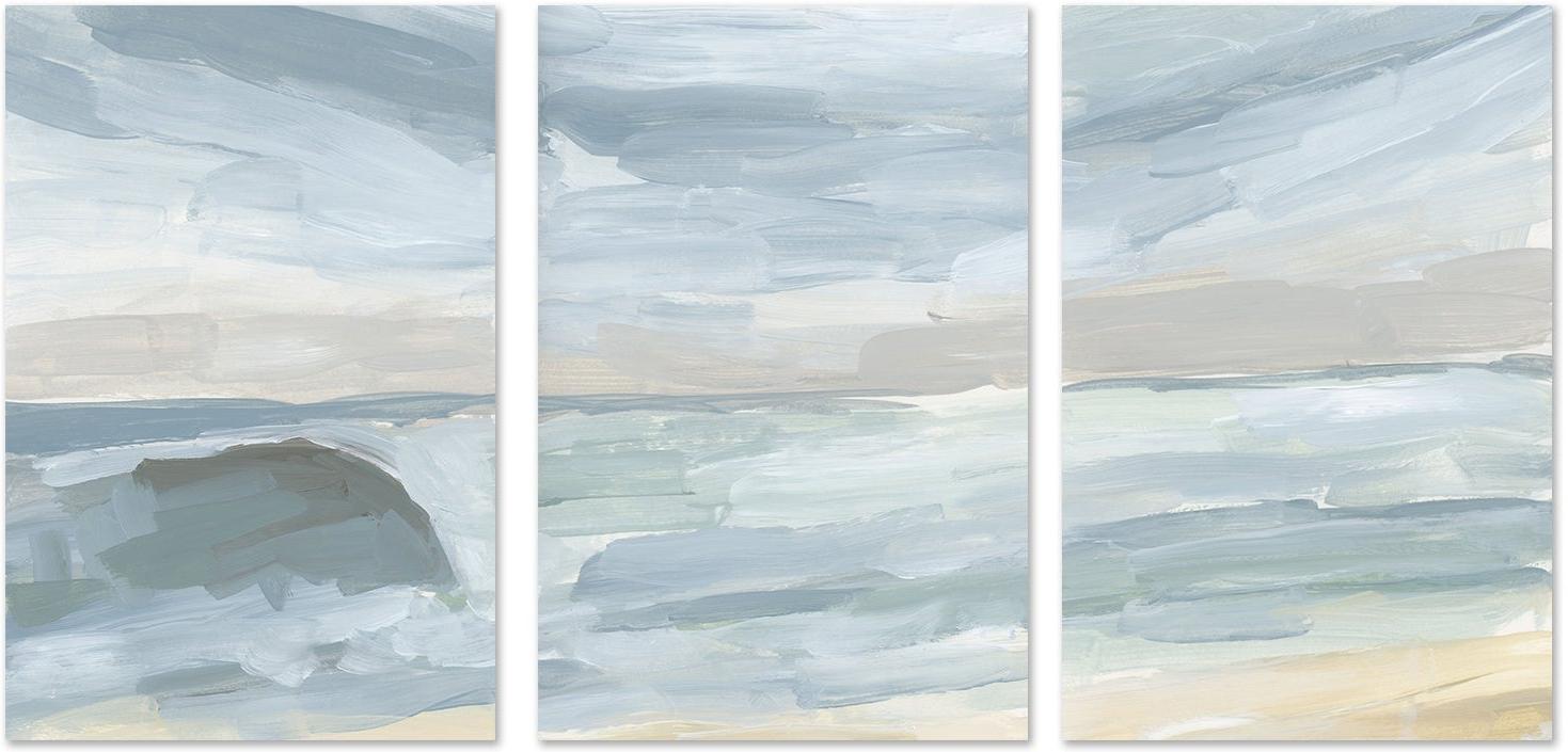 A Washed Out Summer, Style F, G & H, Set of 3 , By Emily Wood,Wall Art