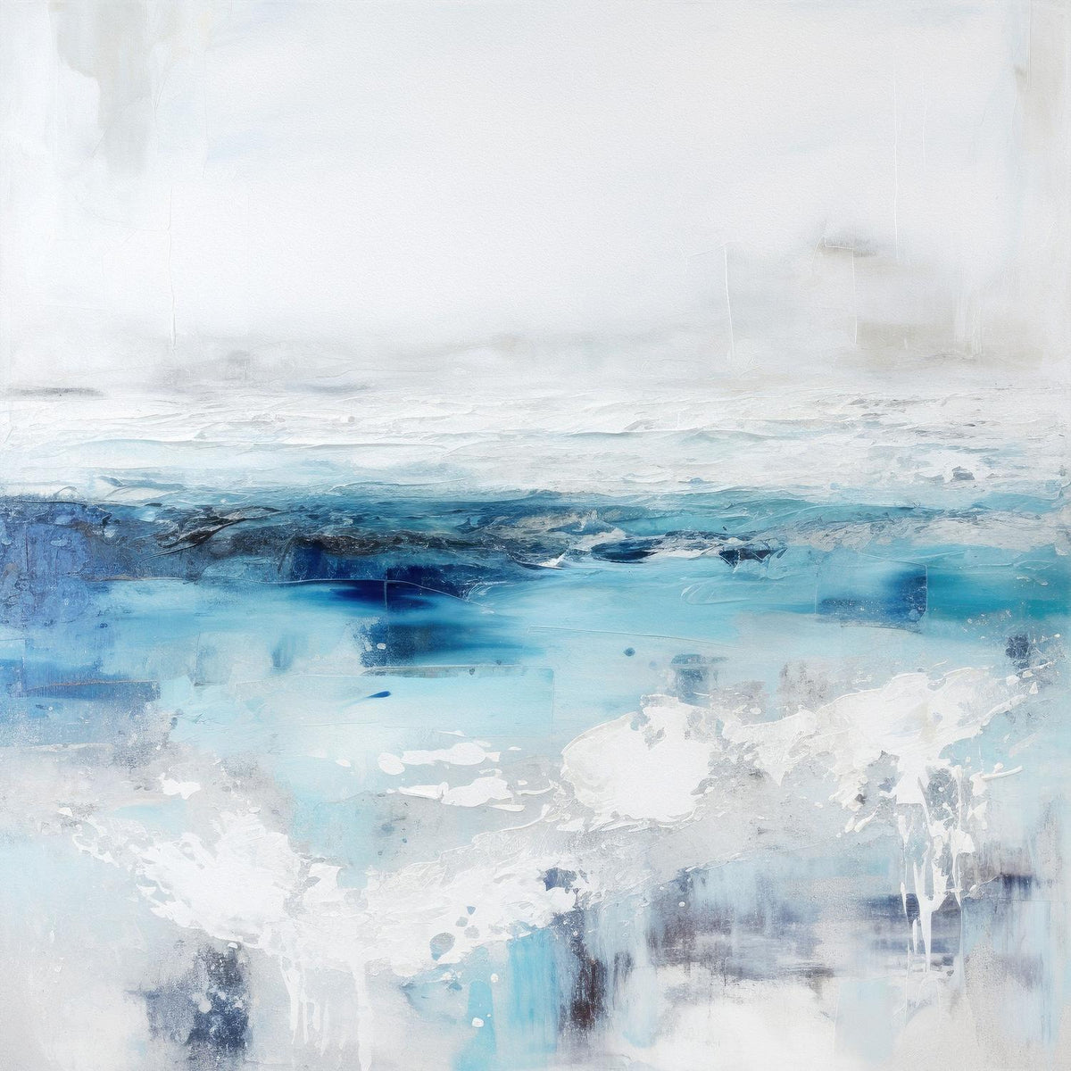 Abstract coastal|Canvas Wall Art Print,Poster Print
