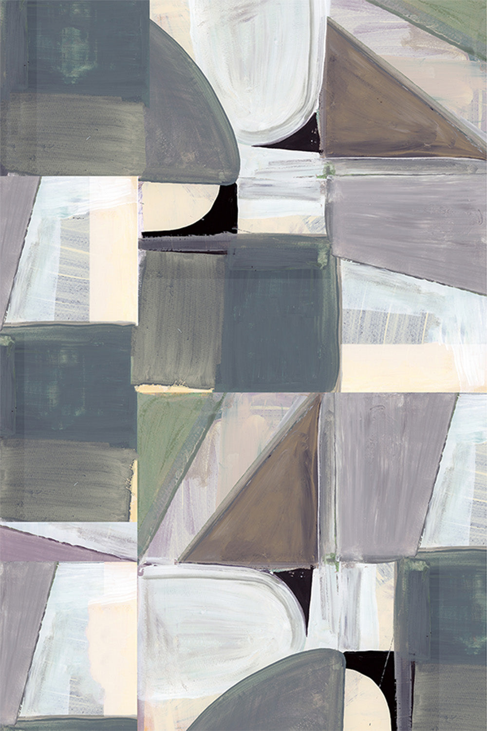 Abstract Desaturate, Style B|Canvas Wall Art Print,Poster Print
