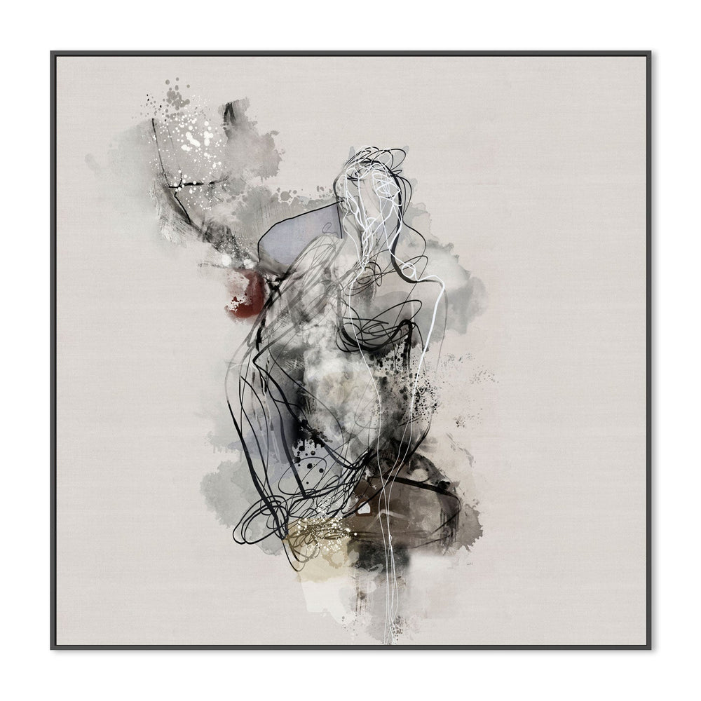 Ambiguous Figure , By Roberto Moro Art,Wall Art Canvas Print,