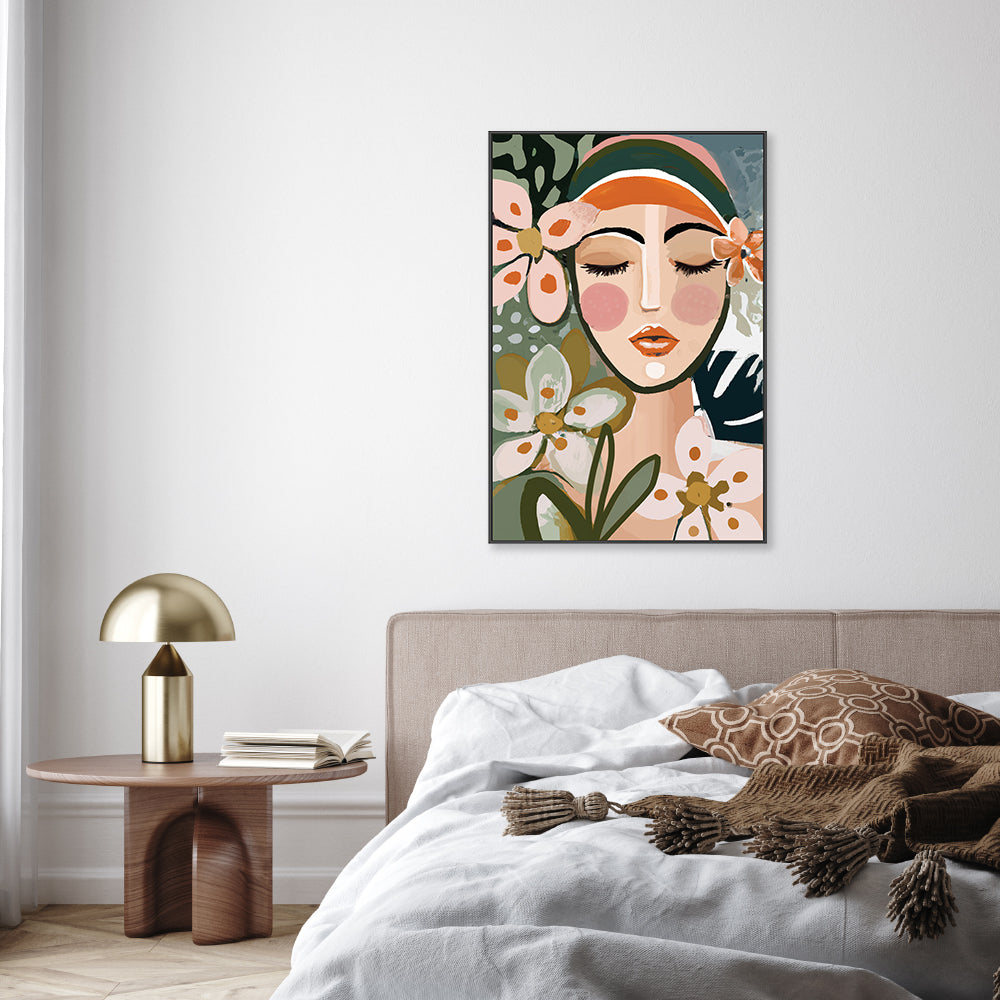 Audrey Jungle , By Stacey Williams |Wall Art Print Framed Canvas ...