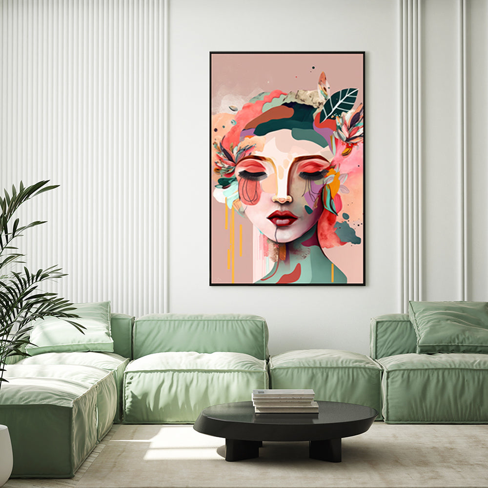 Bettinae , By Bella Eve |Wall Art Print Framed Canvas Poster – Gioia ...