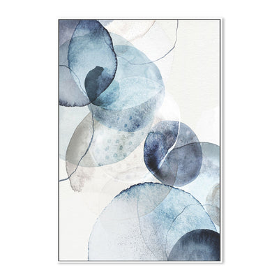 Blue Stone , By Dear Musketeer Studio,Wall Art Canvas Print,
