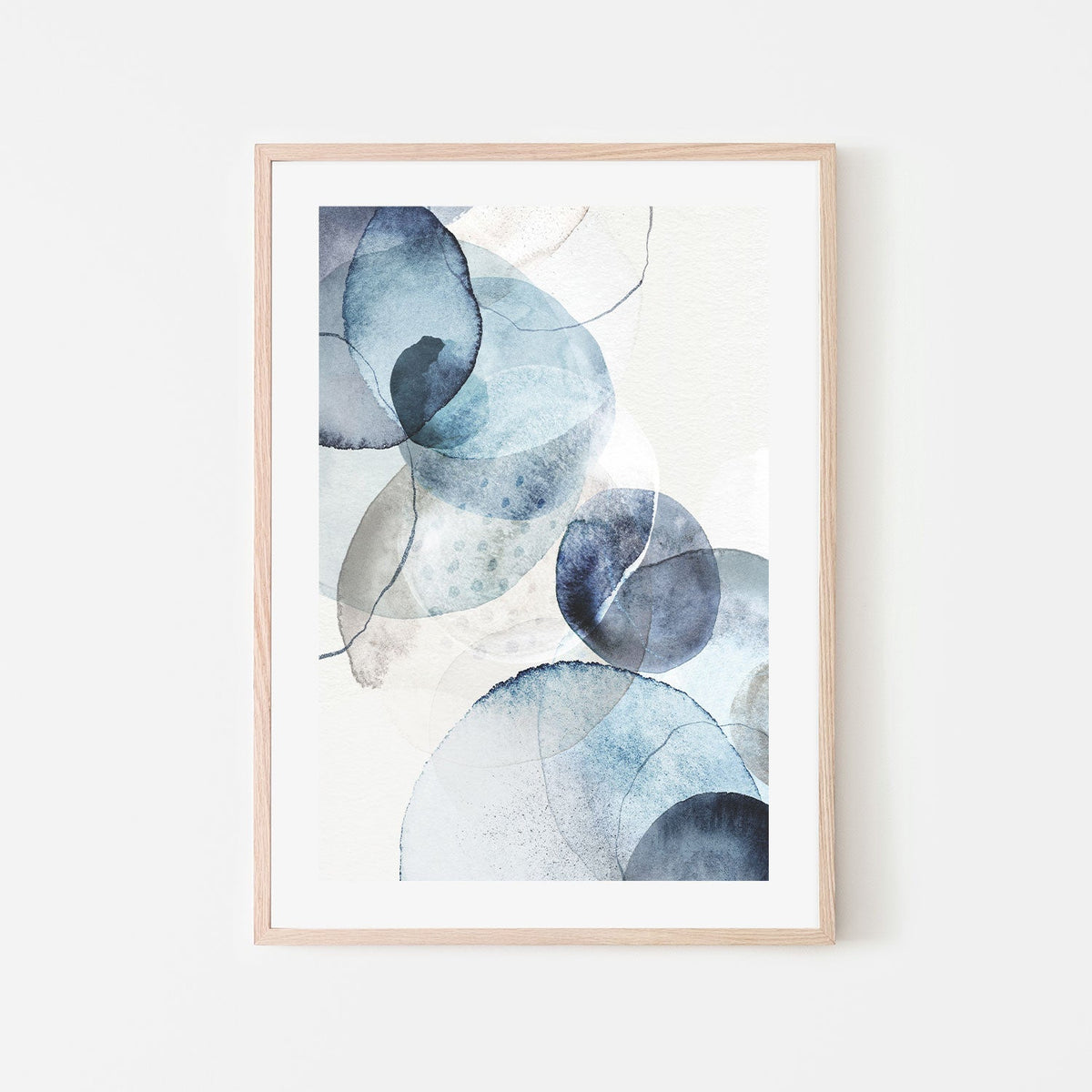 Blue Stone , By Dear Musketeer Studio,Wall Art Canvas Print,