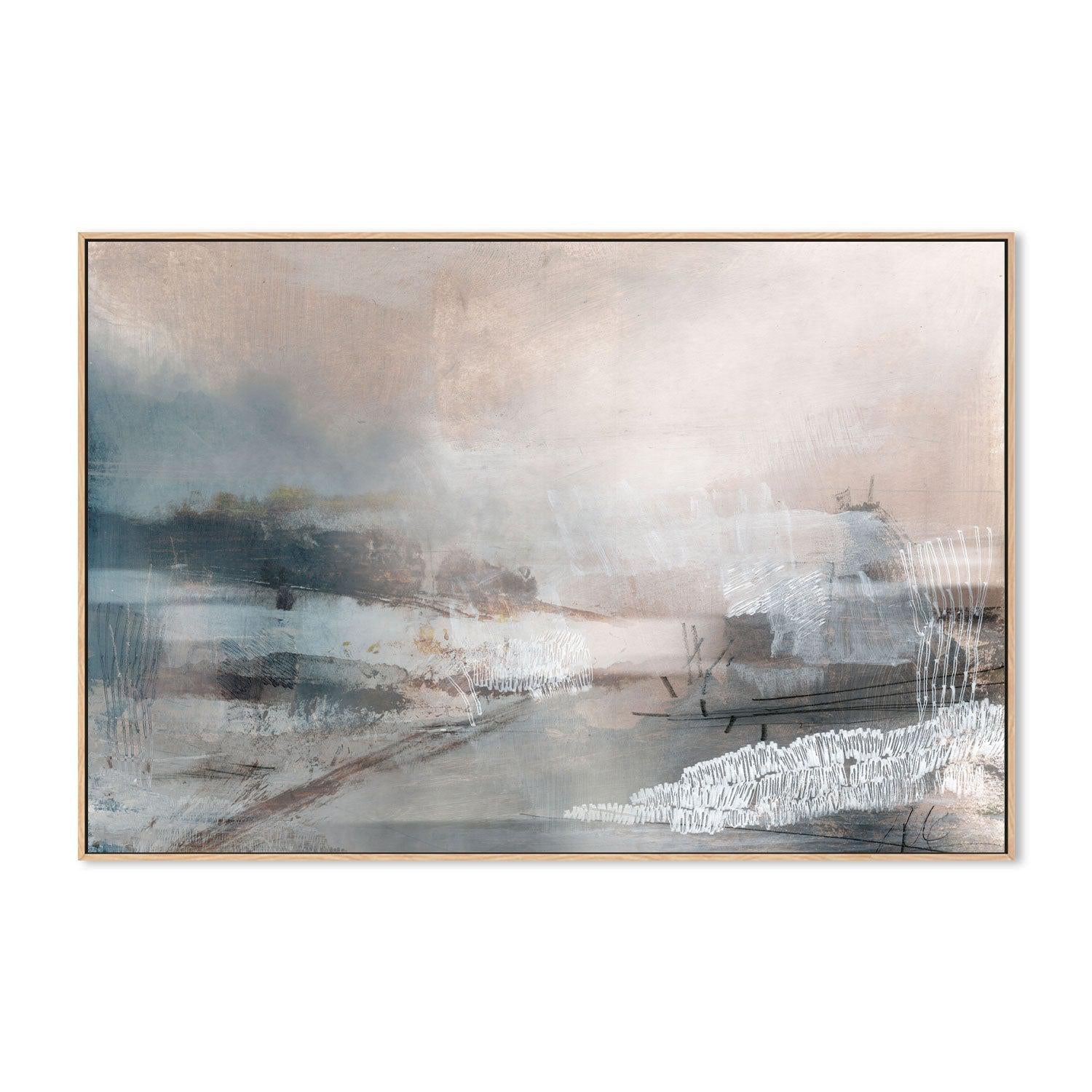 Budleigh, By Dan Hobday |Wall Art Print Framed Canvas Poster – Gioia Wall Art