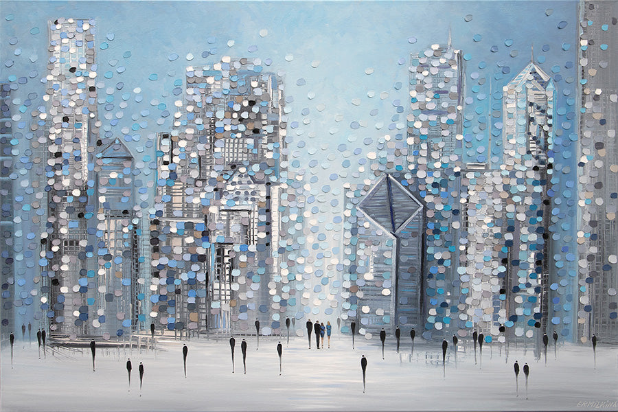 Chicago|Canvas Wall Art Print,Poster Print