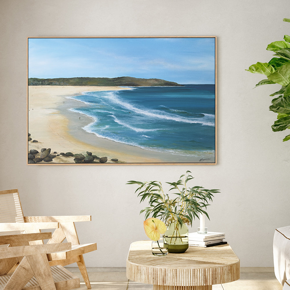 Coastal Discovery , By Joanne Barnes |Wall Art Print Framed Canvas ...