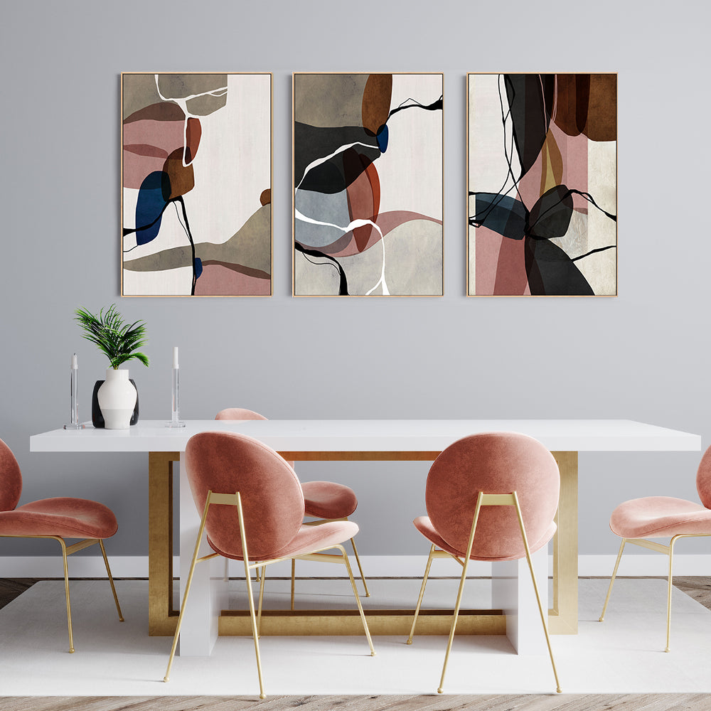 Crescendo Mary Modish, Set Of 3 , By Roberto Moro Art |Wall Art Print ...