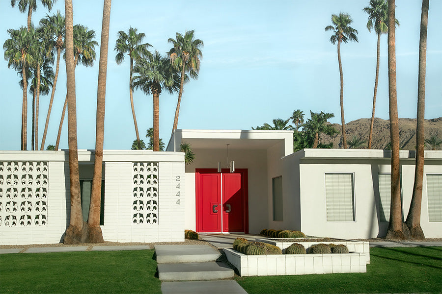 Crimson Door , By Tricia Brennan,Wall Art Canvas Print, Poster,Range