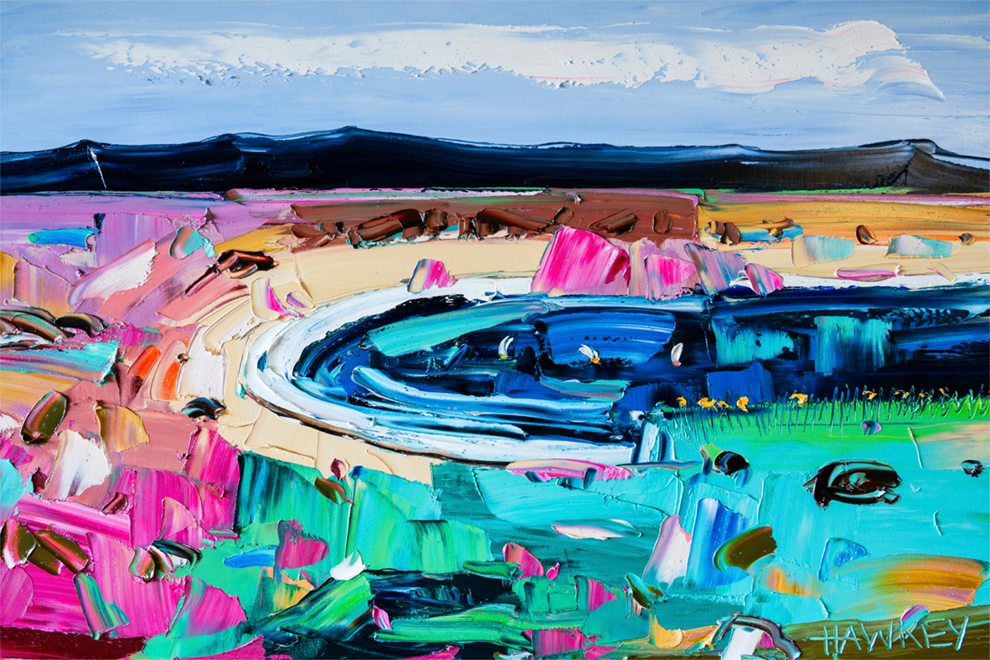 Dancing Days , By Angela Hawkey,Wall Art Canvas Print, Poster,Range of