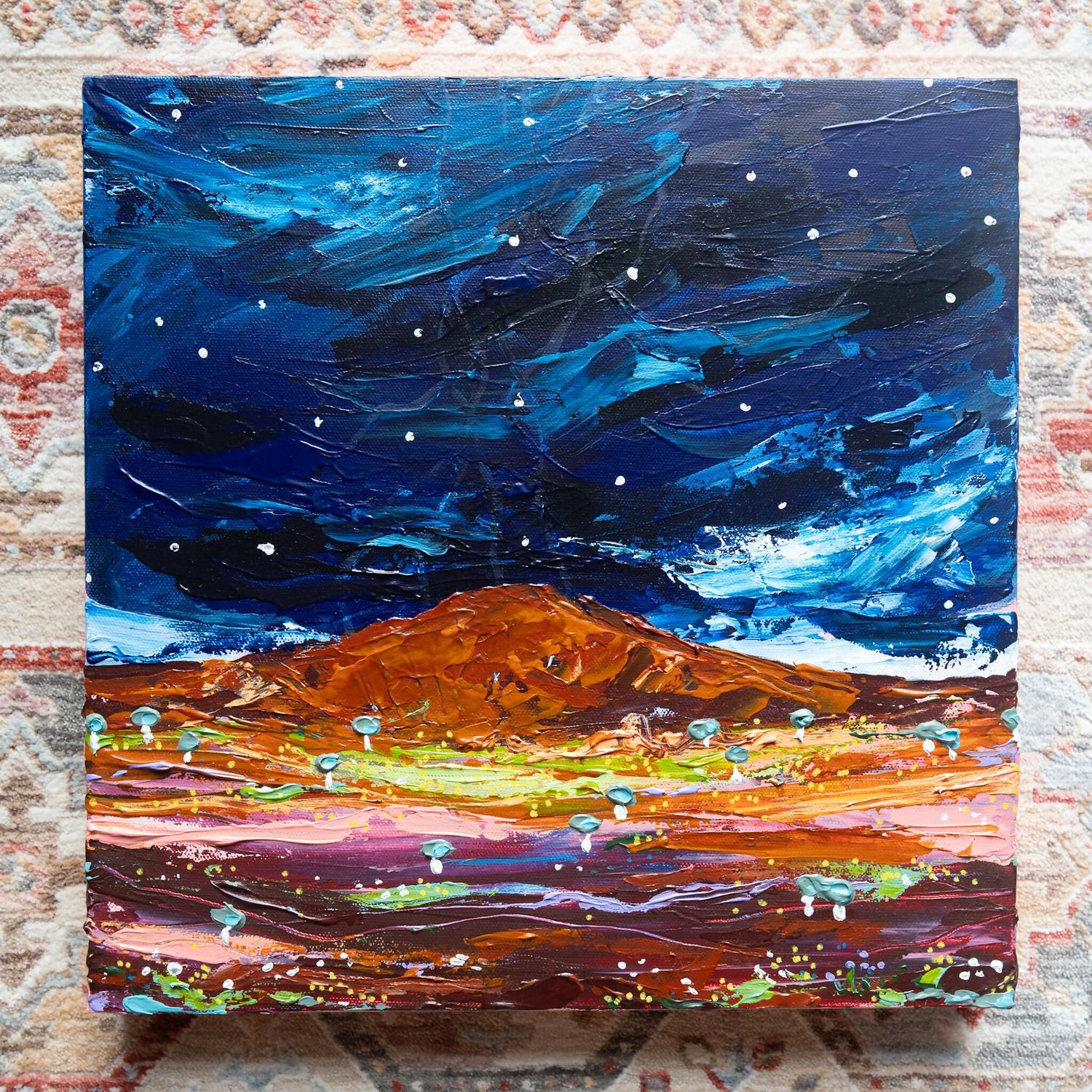 Dazzle Me, Original Hand-Painted Canvas By Elle Pervez|Canvas Wall Art