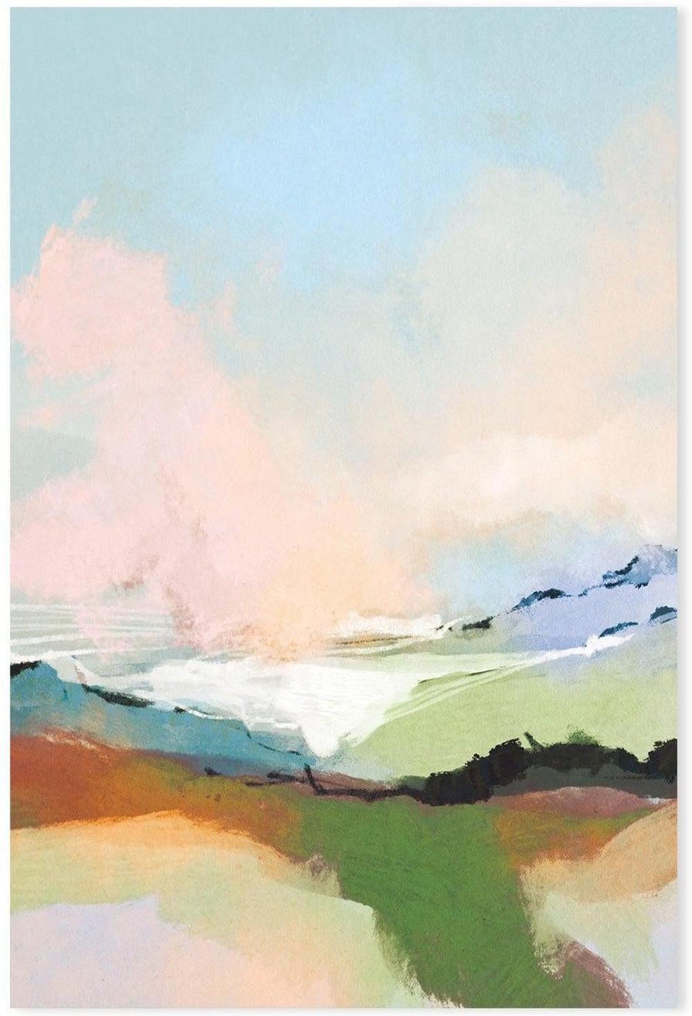 Dream Landscape, By Dan Hobday,Wall Art Canvas Print, Poster,Range of