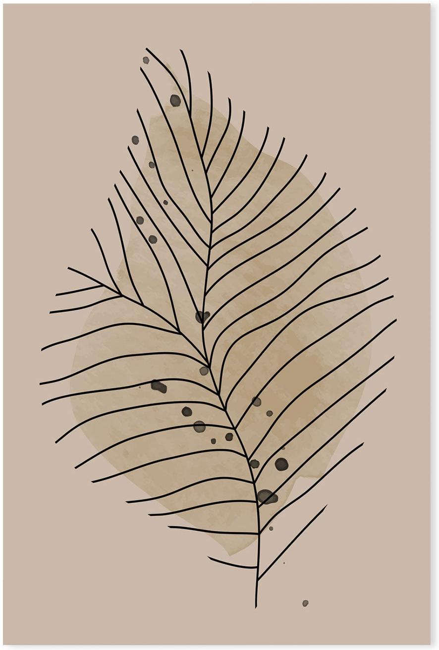 Earthy Attraction, Style B |Wall Art Print Framed Canvas Poster