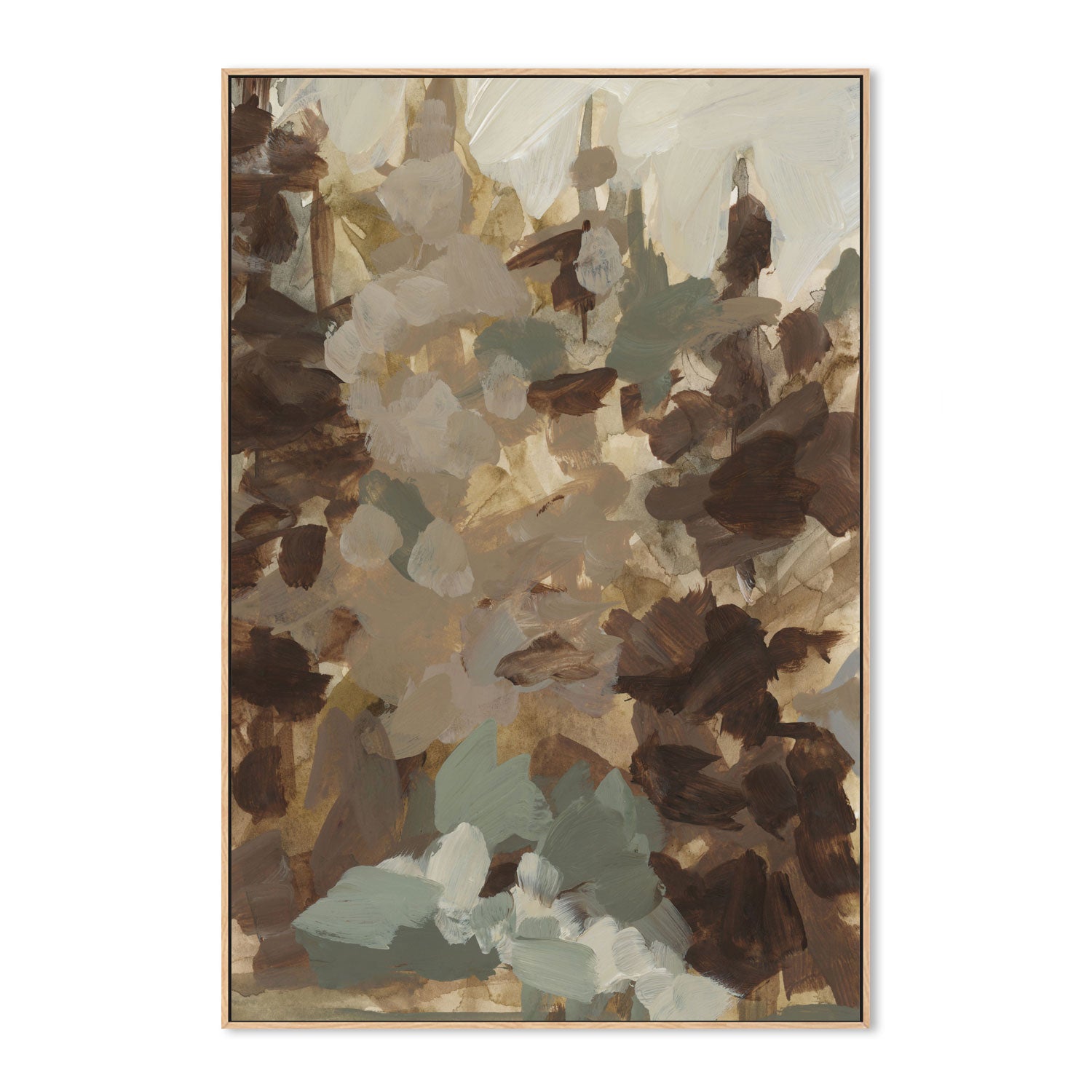 Earthy Bloom, Style A , By Emily Wood,Wall Art Canvas Print,