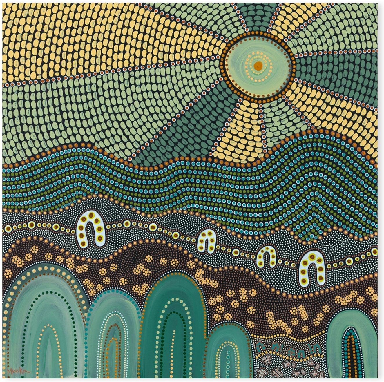 Family Connections , By Domica Hill |Wall Art Print Framed Canvas