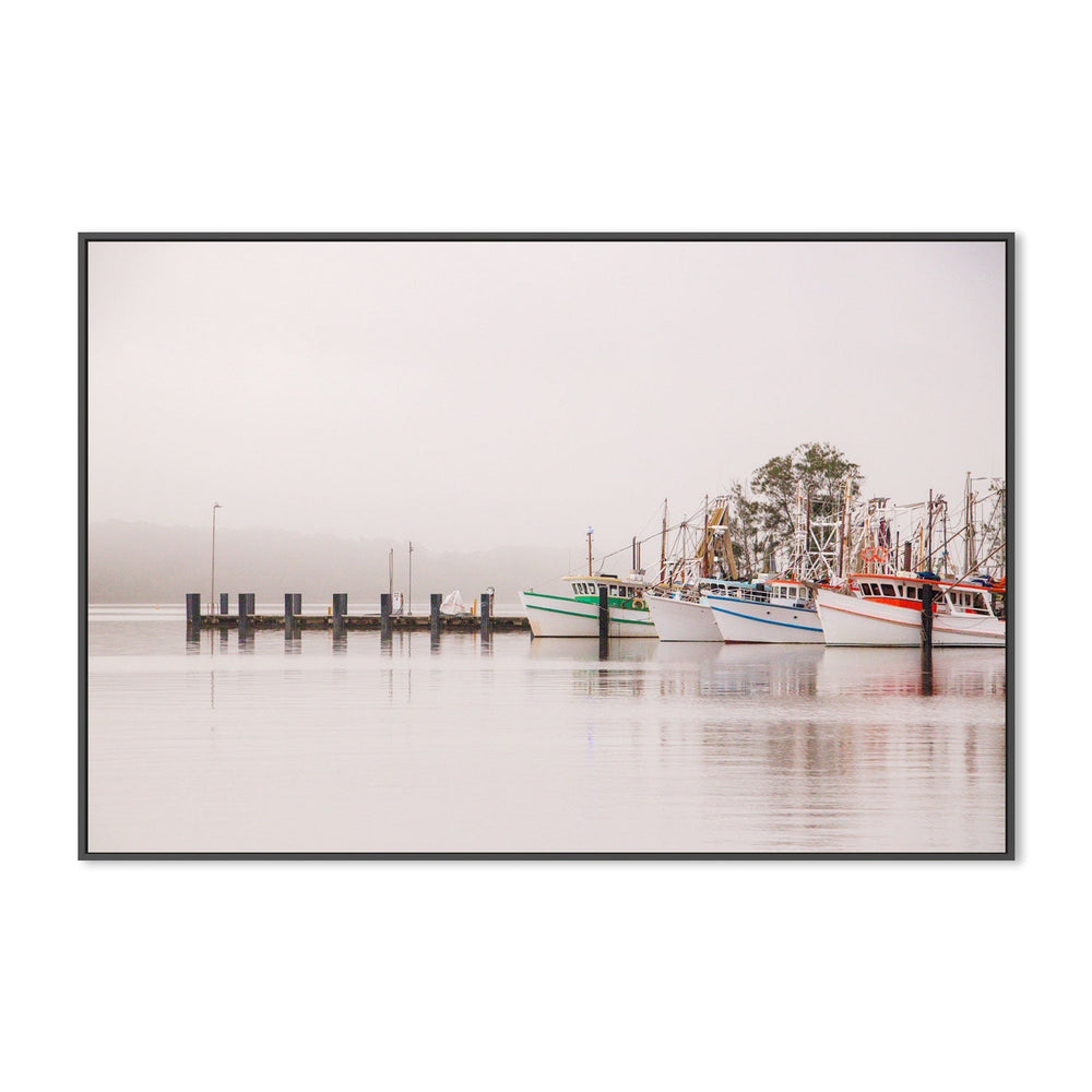 Fishing Trawlers, Yamba, New South Wales , By Kellie Morris,Wall Art
