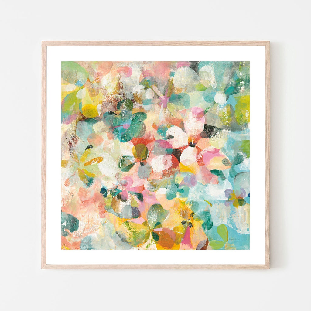 Floral Explosion , By Danhui Nai |Wall Art Print Framed Canvas Poster ...
