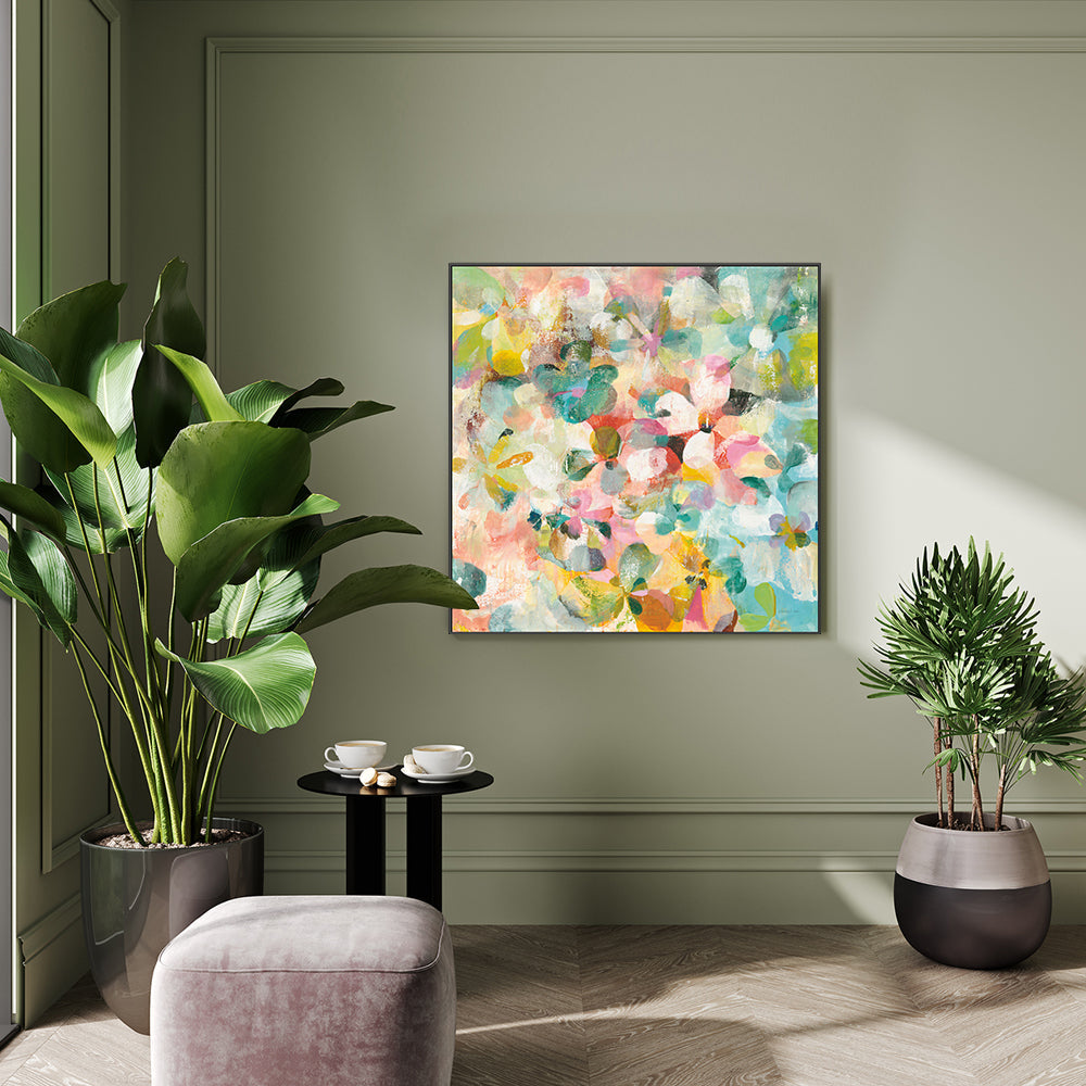 Floral Explosion , By Danhui Nai |Wall Art Print Framed Canvas Poster ...