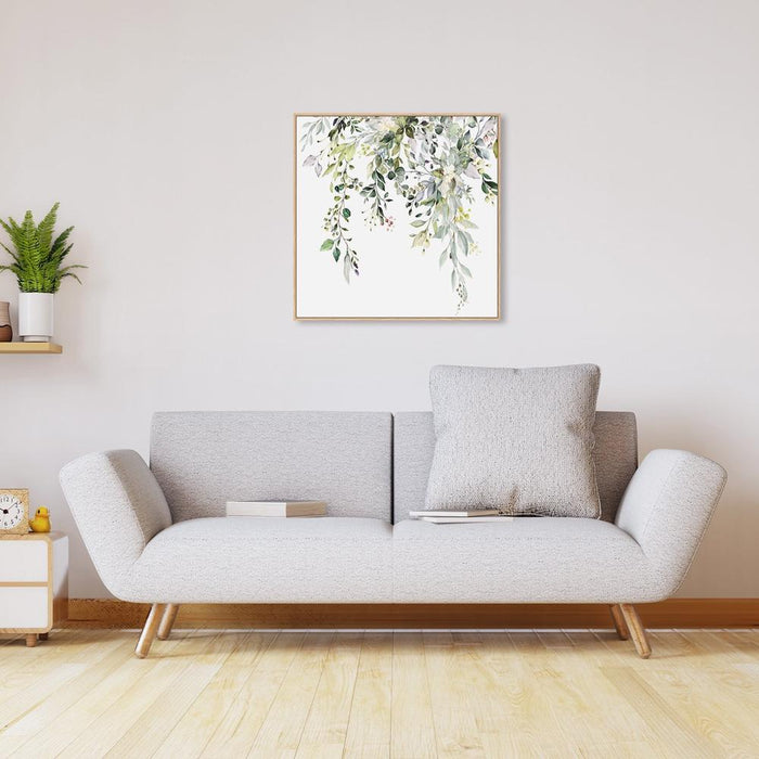 Floral Twigs In Breeze, Style A,Wall Art Canvas Print, Poster,Range of