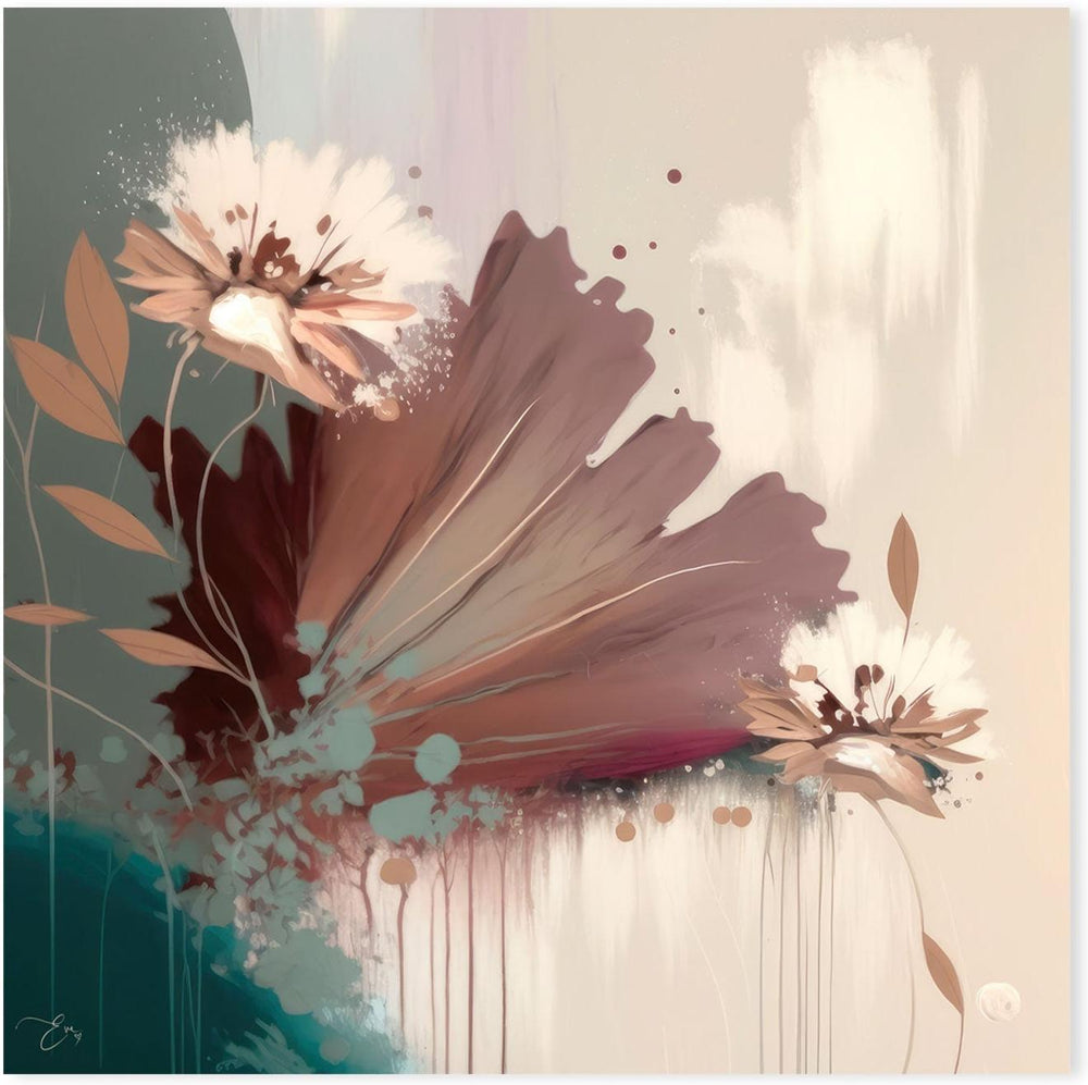Flower Field, Style A , By Bella Eve |Wall Art Print Framed Canvas