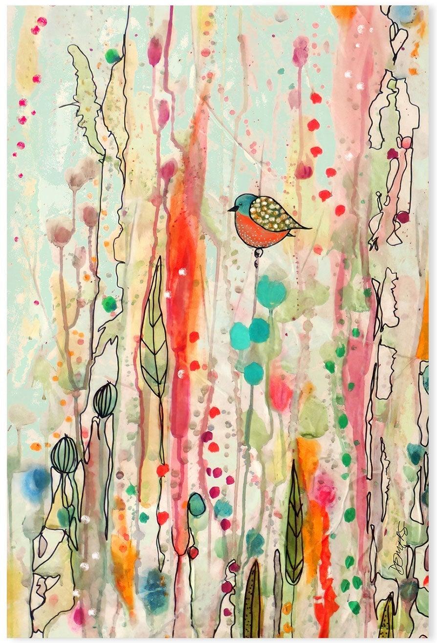 Free Bird , By Sylvie Demers,Wall Art Canvas Print, Poster,Range of