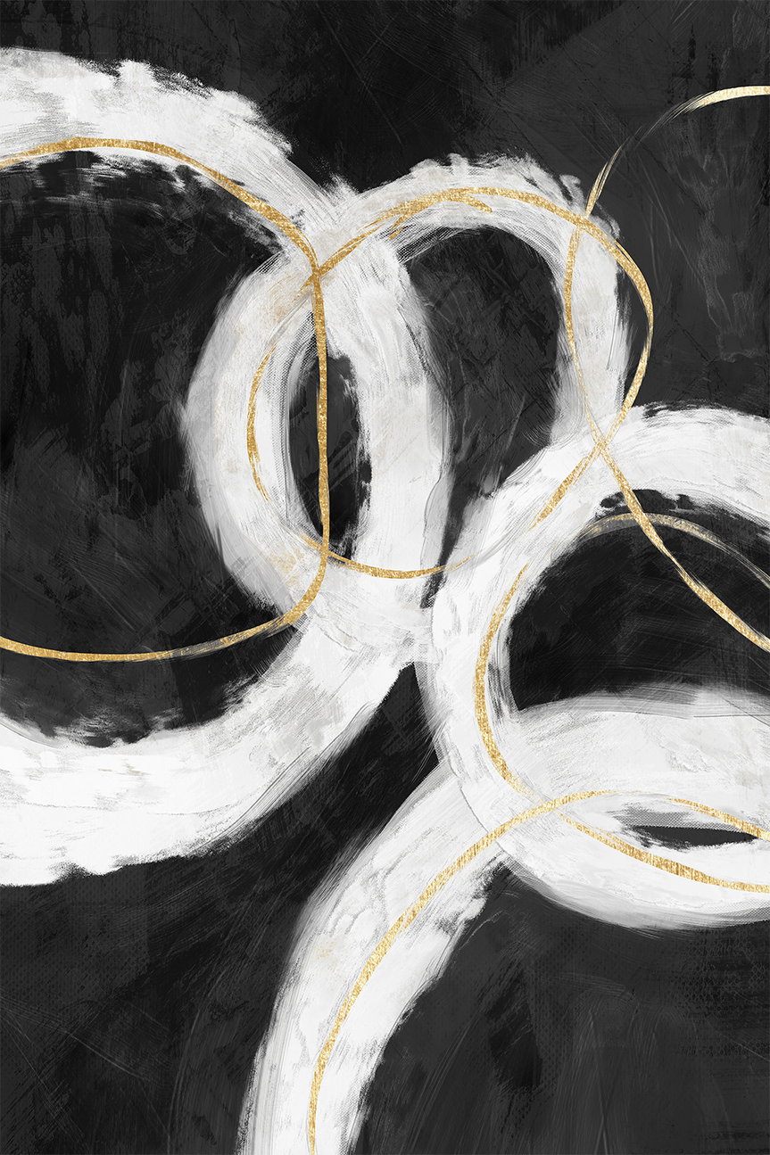 Ghost Rings , By Oliver Tabby,Wall Art Canvas Print, Poster,Range of