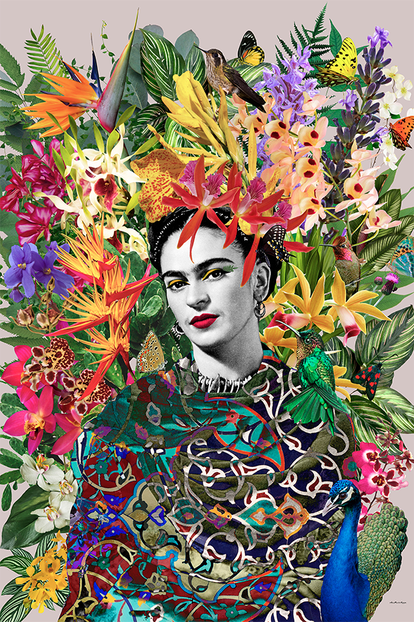 Gipsy Frida|Canvas Wall Art Print,Poster Print