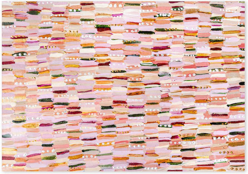 Golden Shower, Style B, By Bri Chelman |Wall Art Print Framed Canvas