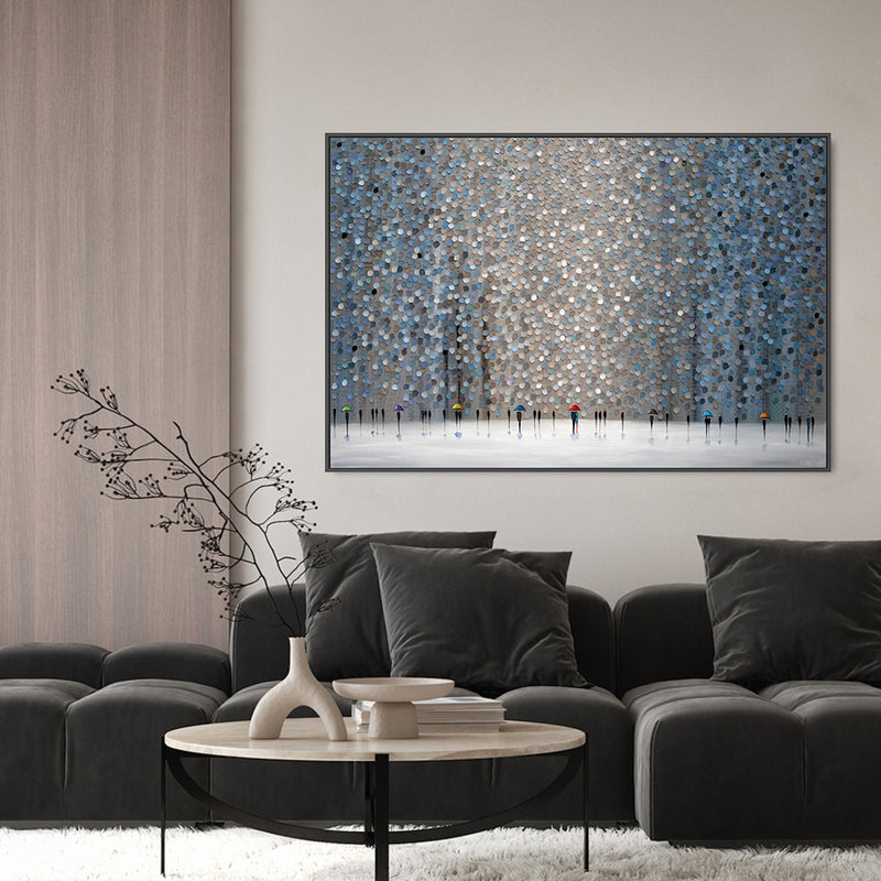Infinity Rain,Wall Art Canvas Print, Poster,Range of Sizes