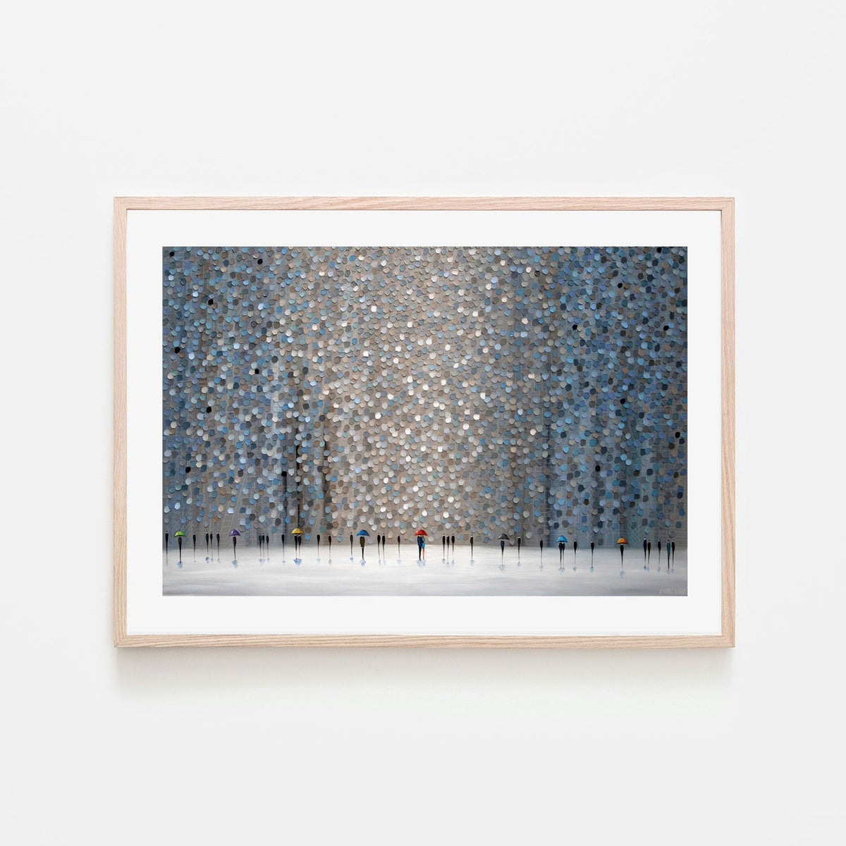 Infinity Rain,Wall Art Canvas Print, Poster,Range of Sizes