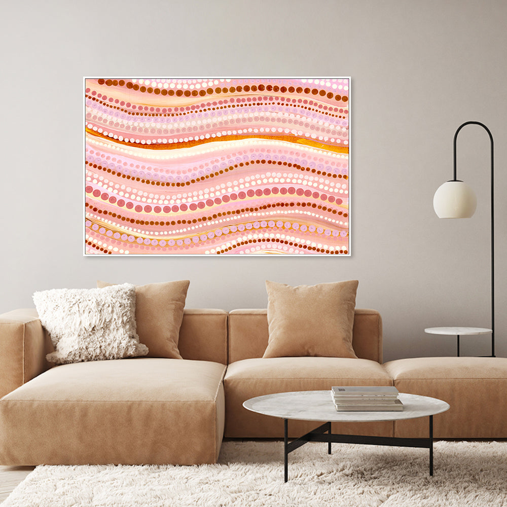 Journey Lines , By Bri Chelman |Wall Art Print Framed Canvas Poster ...
