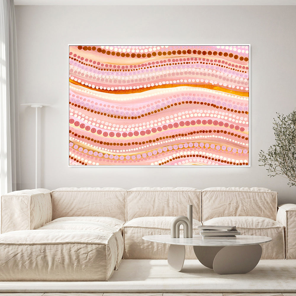 Journey Lines , By Bri Chelman |Wall Art Print Framed Canvas Poster ...