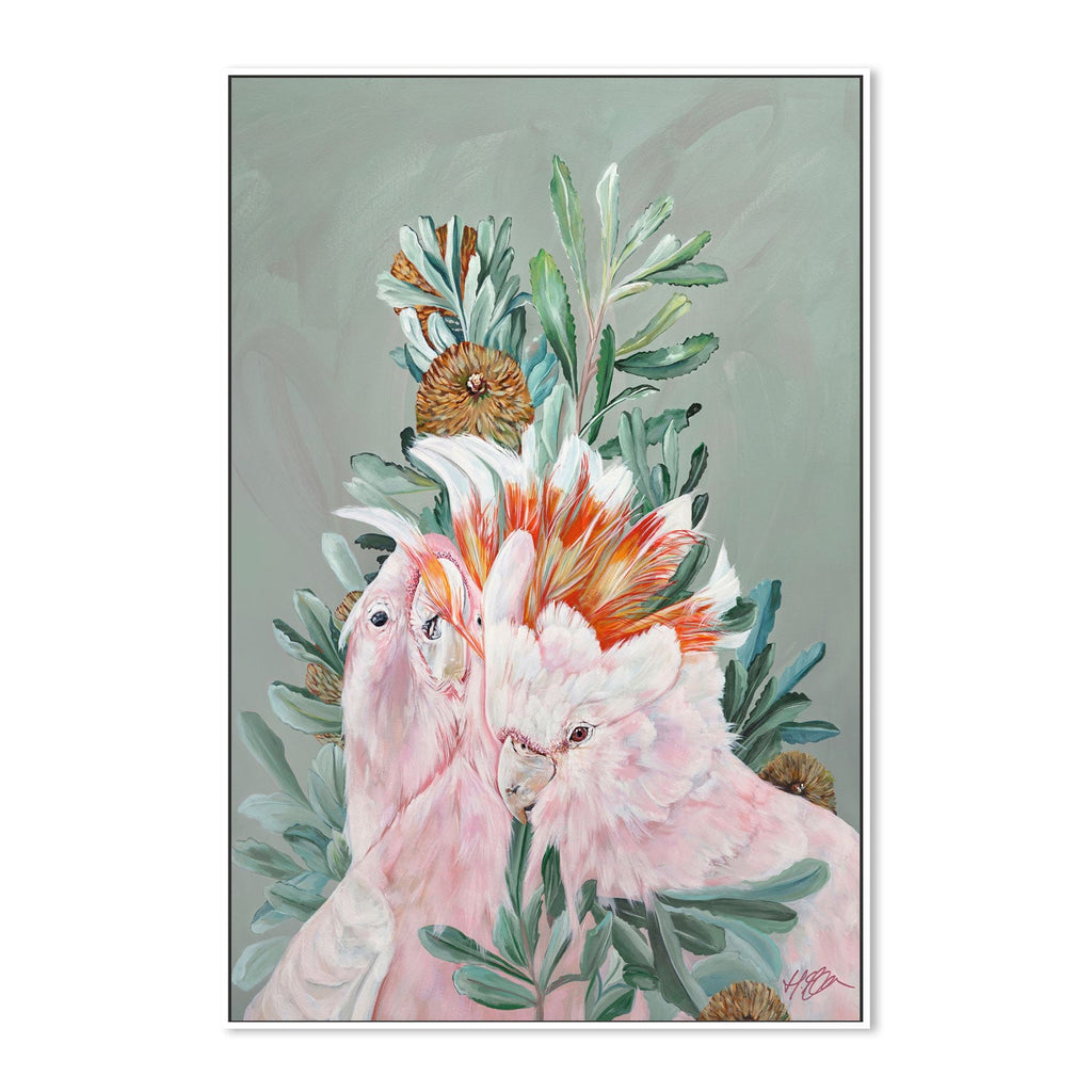 Junipers Garden , By Heylie Morris |Wall Art Print Framed Canvas ...