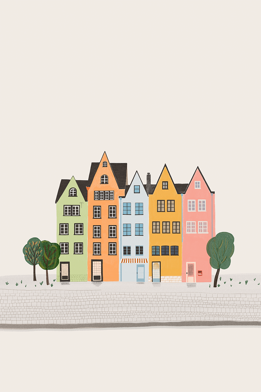 Koln |Wall Art Print Framed Canvas Poster