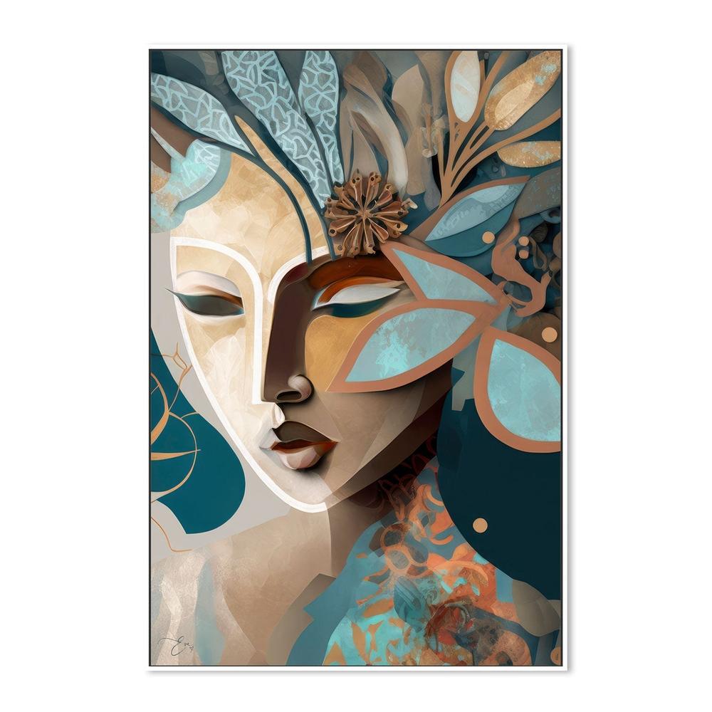 Leaf , By Bella Eve |Wall Art Print Framed Canvas Poster – Gioia Wall Art