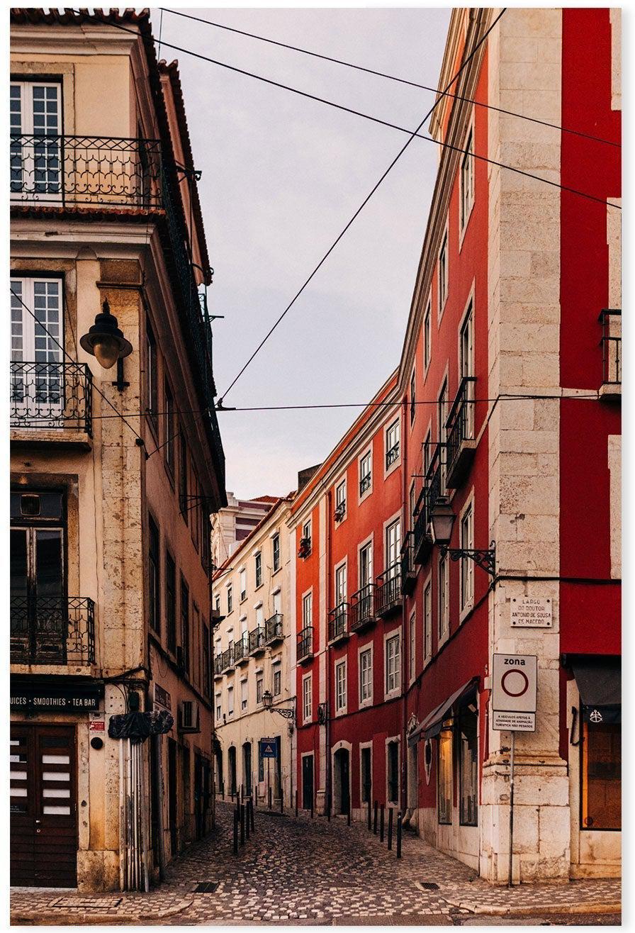 Lisbon, Portugal, Style A , By Jovani Demetrie,Wall Art Canvas Print,