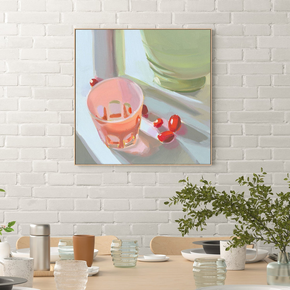 Low Ball , By Jenny Westenhofer Art,Wall Art Canvas Print,