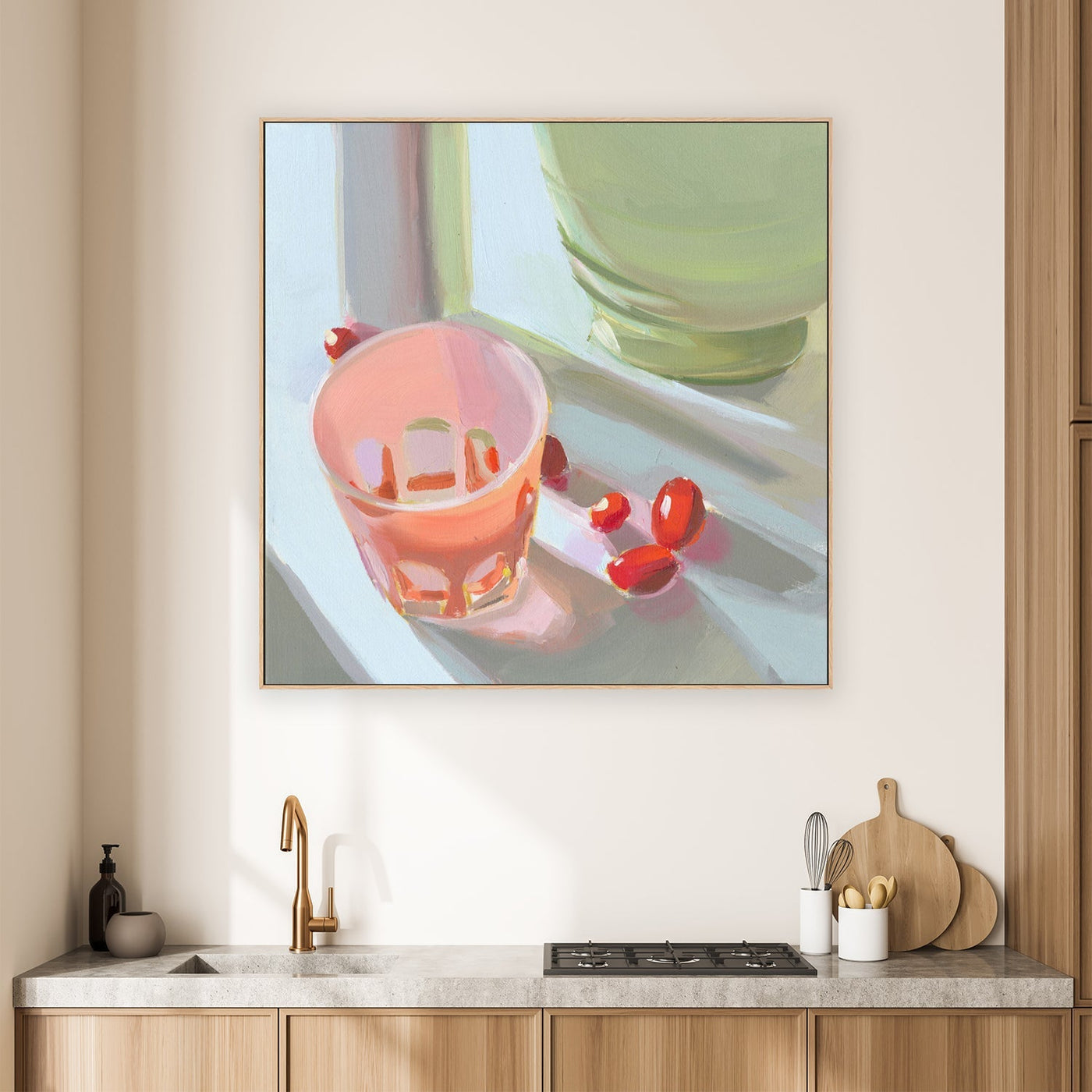 Low Ball , By Jenny Westenhofer Art,Wall Art Canvas Print,